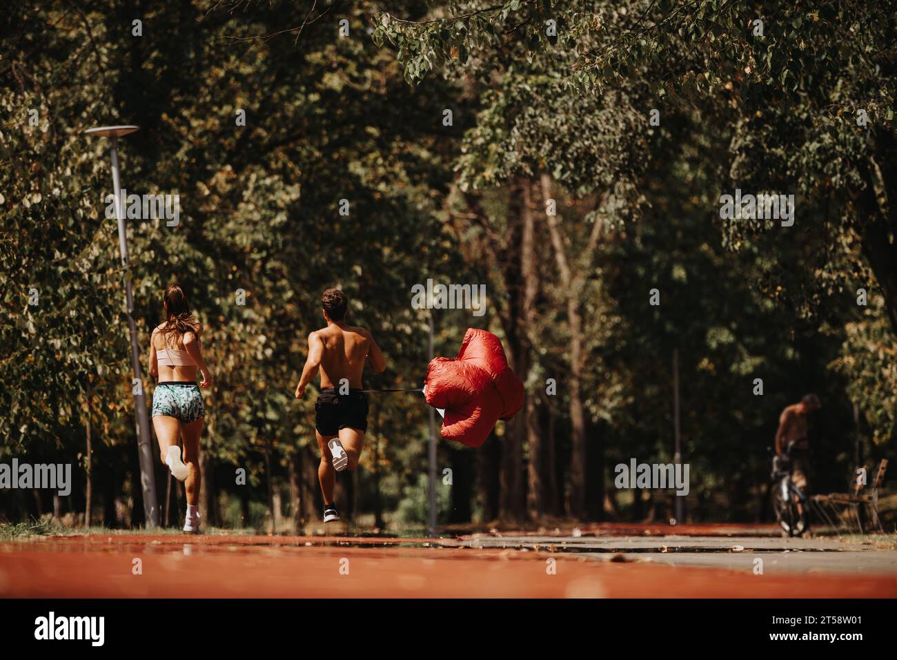 Stronger Together: Outdoor Sprinting and Parachute Training with Sports ...