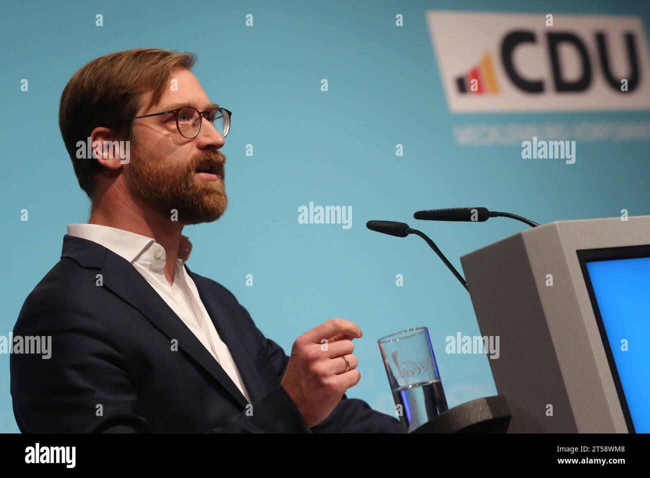 Blick am Freitag 04.11.2023 in der Stadthalle der Hanse- und ...