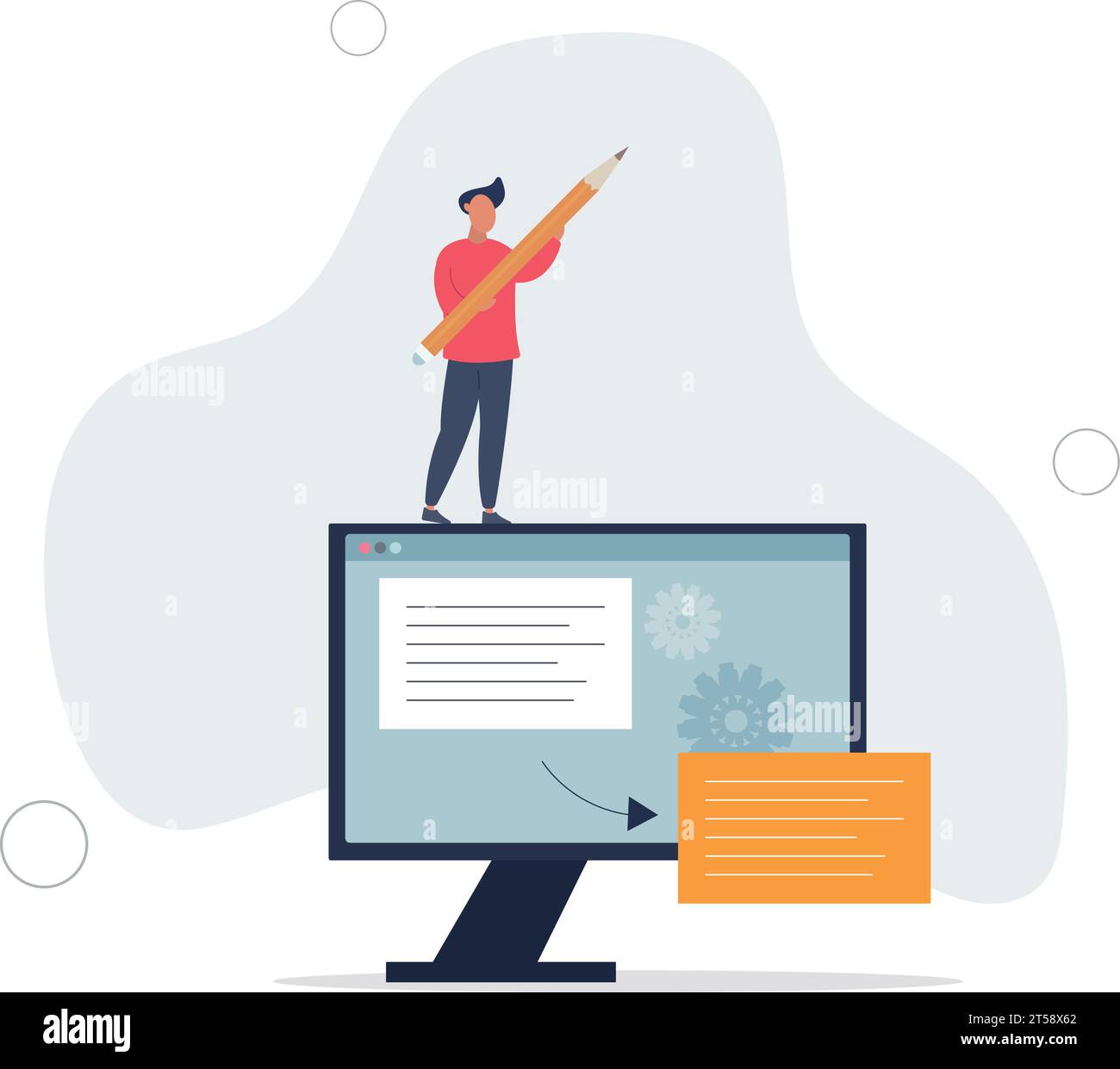 Plagiarism cartoon hi-res stock photography and images - Alamy