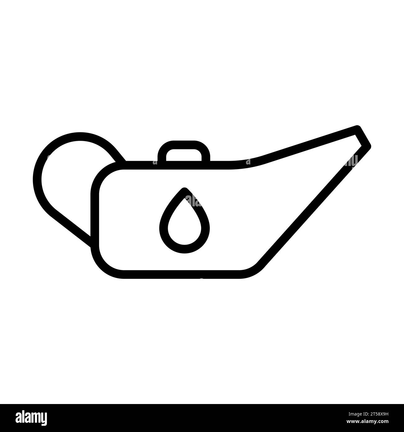 Engine Oil outline vector icon Stock Vector Image & Art - Alamy