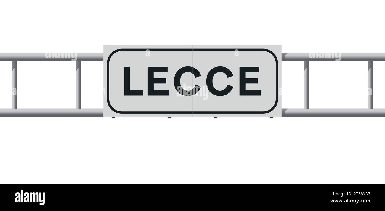 Lecce vector hi-res stock photography and images - Alamy