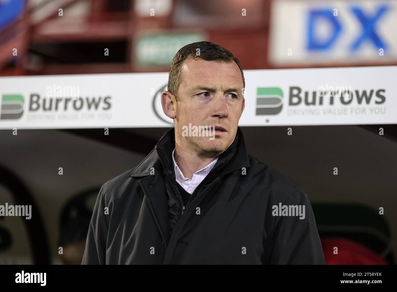 Barnsley, UK. 03rd Nov, 2023. Neill Collins Head coach of Barnsley ...