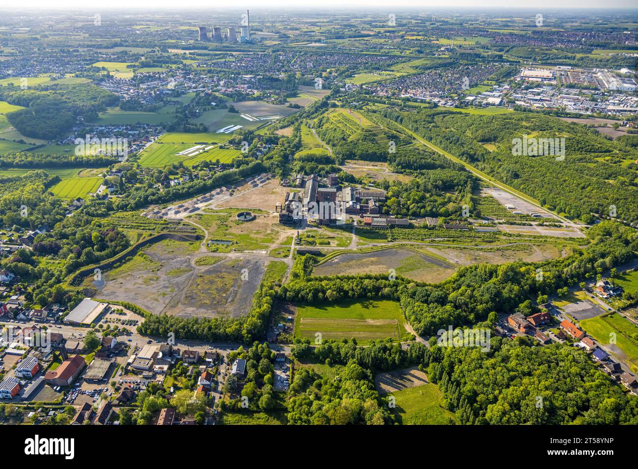 Hammerhead tower at the former ost hamm mine hi-res stock photography ...