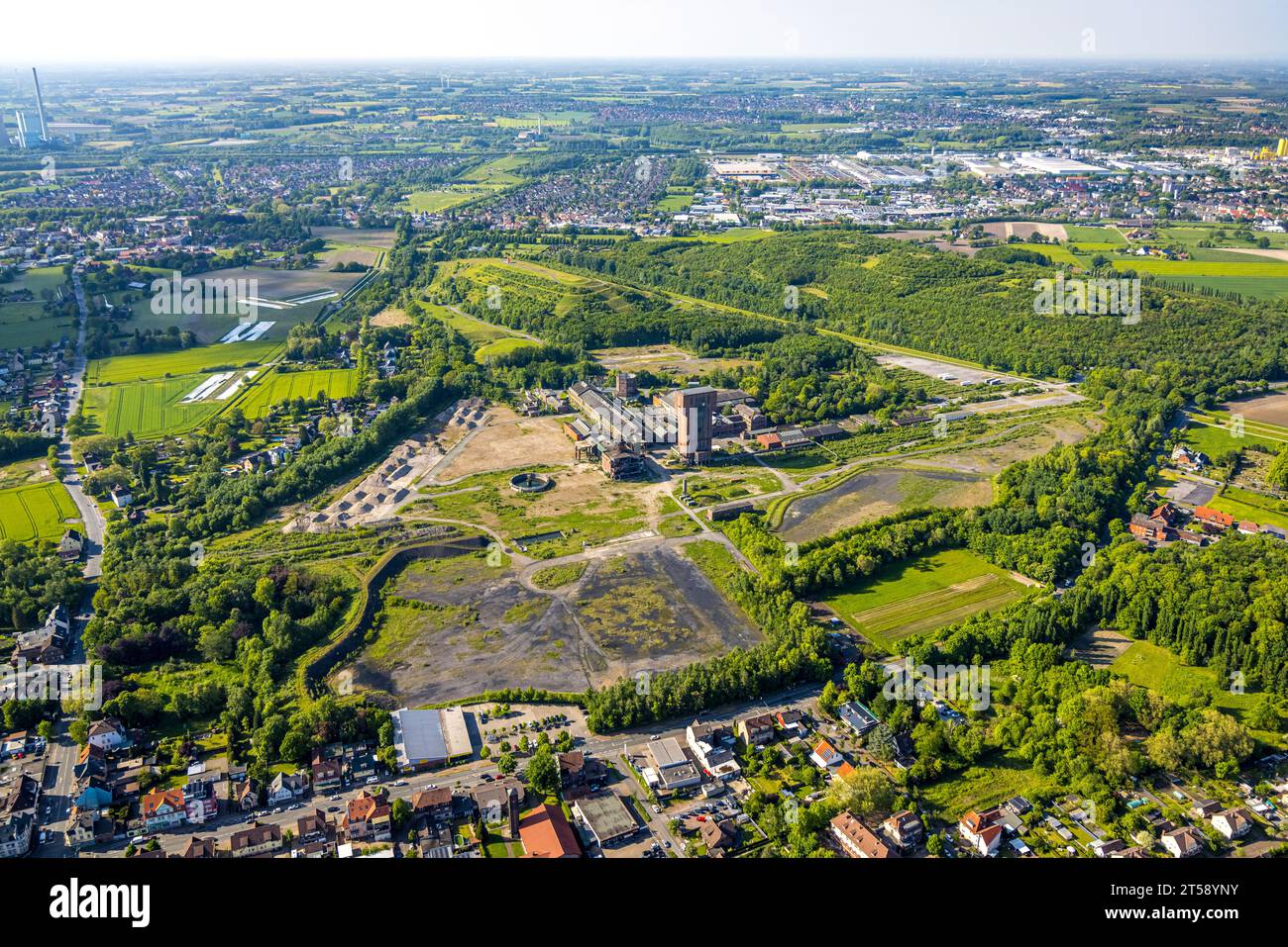Hammerhead tower at the former ost hamm mine hi-res stock photography ...