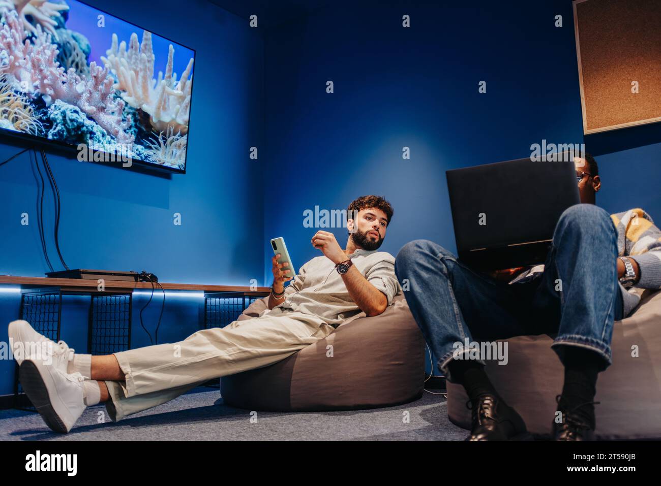 Collaborative Workspace: Diverse Group of Professionals Solving ...