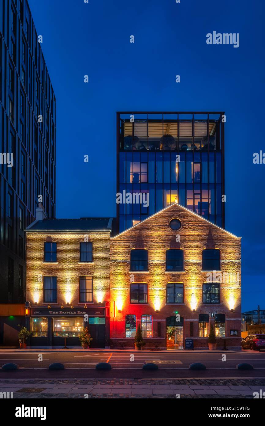 Dublin, Ireland, 10 Oct 2020 The Mayson Dublin, modern hotel and ...