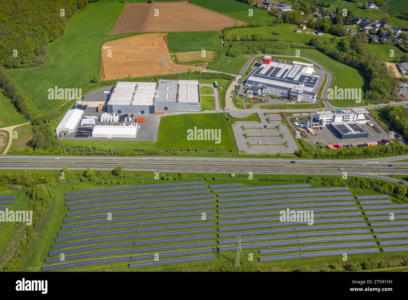 Enste industrial park hi-res stock photography and images - Alamy