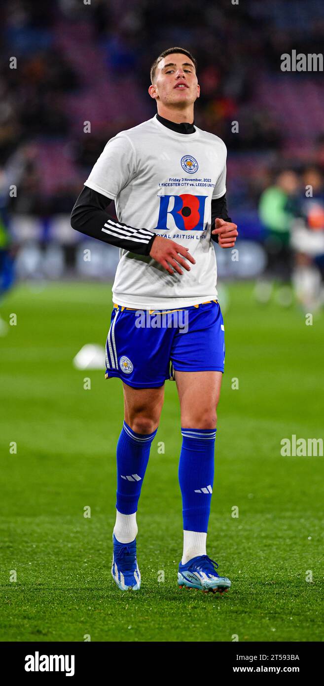 King Power Stadium, Leicester, UK. 3rd Nov, 2023. EFL Championship ...
