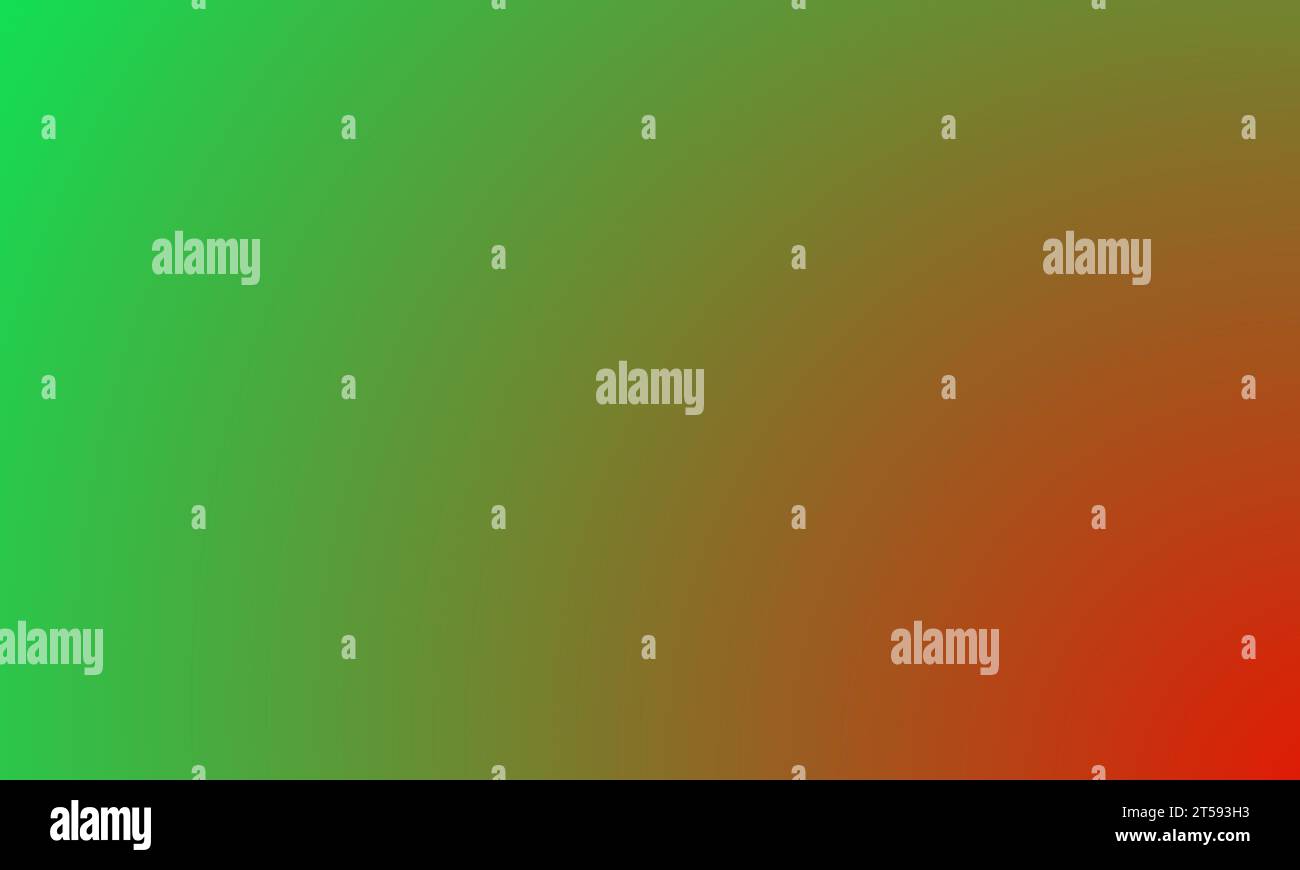 Abstract red green gradient background. Vibrant illustration in blur ...