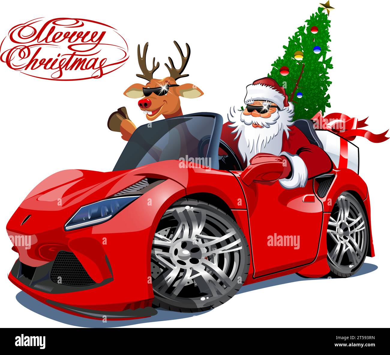 Reindeer wheel Stock Vector Images - Alamy