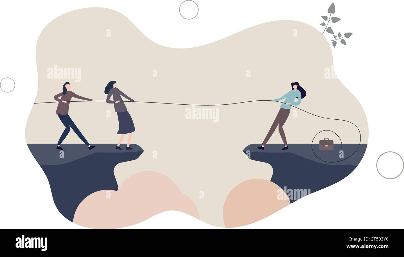 Conflict of interest vector vectors hi-res stock photography and images ...