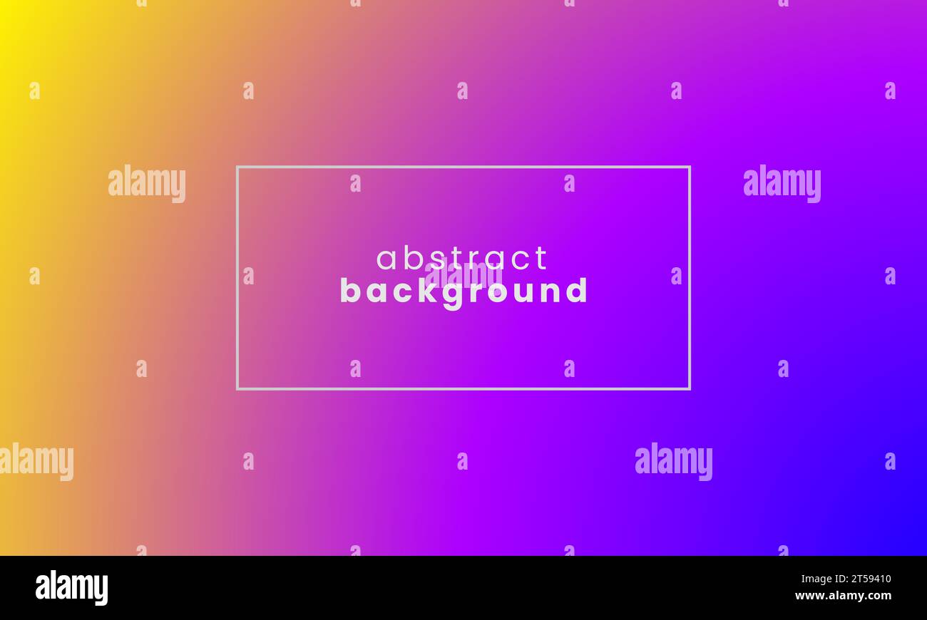 Abstract yellow, purple, blue gradient background. Vibrant illustration ...