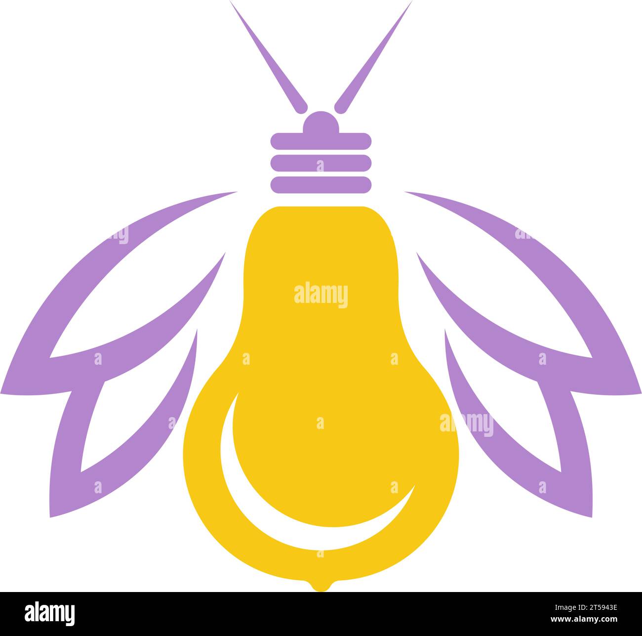 Firefly, fireflies logo design illustration Stock Vector Image & Art ...