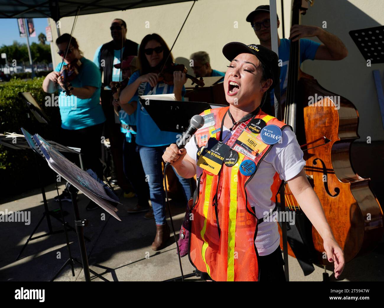 SAG-AFTRA captain Miki Yamashita, also a member of the American Guild ...