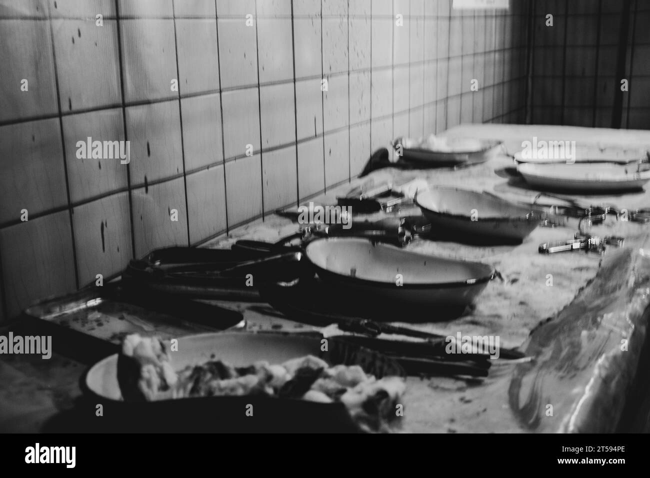 Horror surgeon Black and White Stock Photos & Images - Alamy