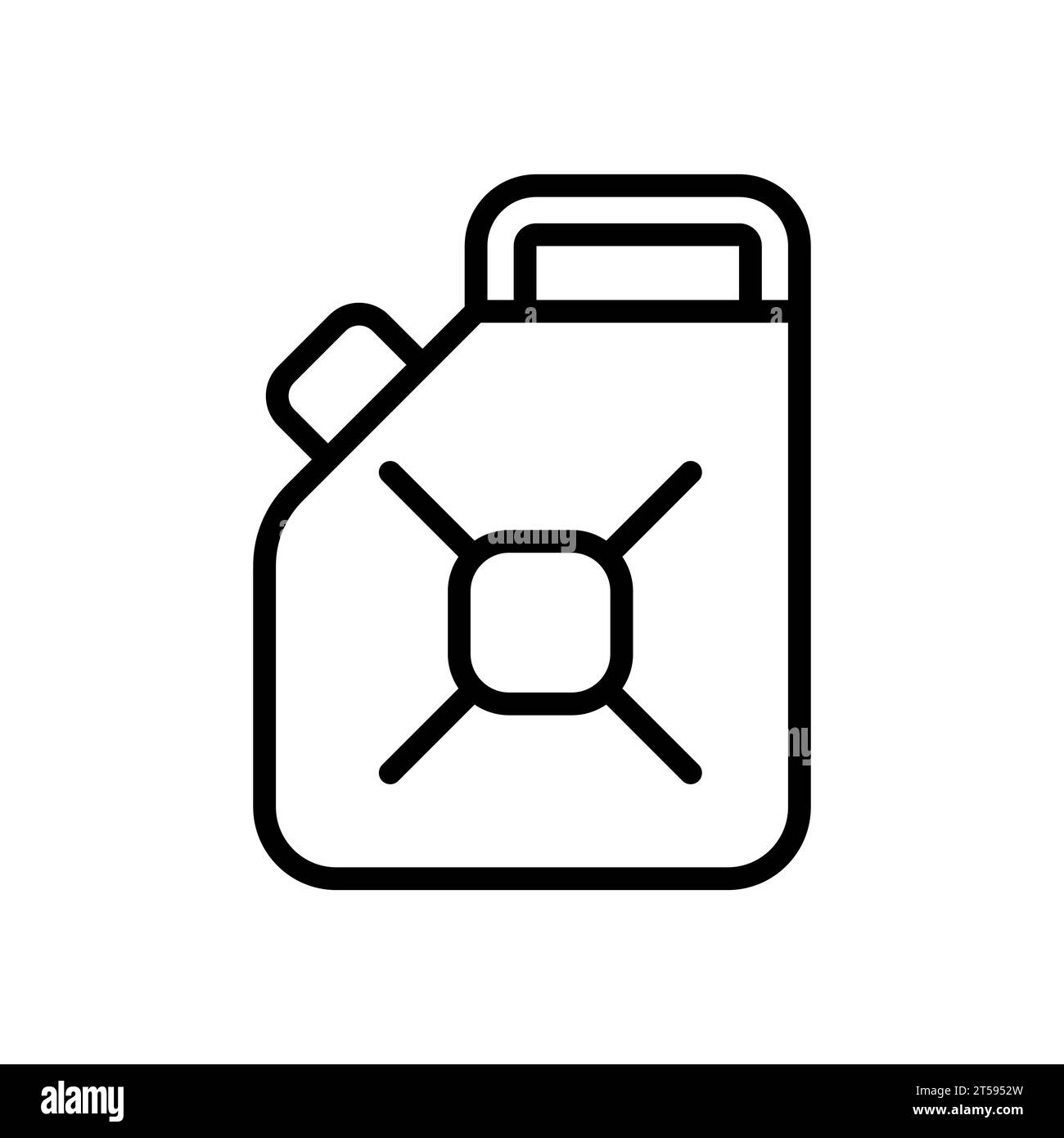 Gasoline Canister outline vector icon Stock Vector Image & Art - Alamy