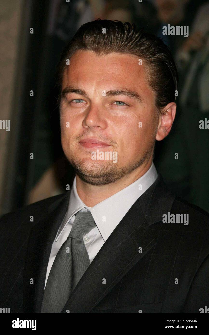 Leonardo DiCaprio attends The 2006 New York Film Critic's Circle Awards ...
