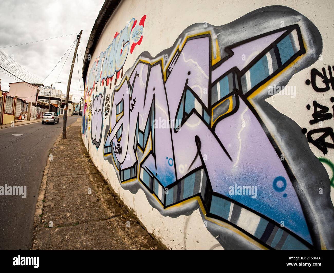 Graffiti in colombia hi-res stock photography and images - Alamy