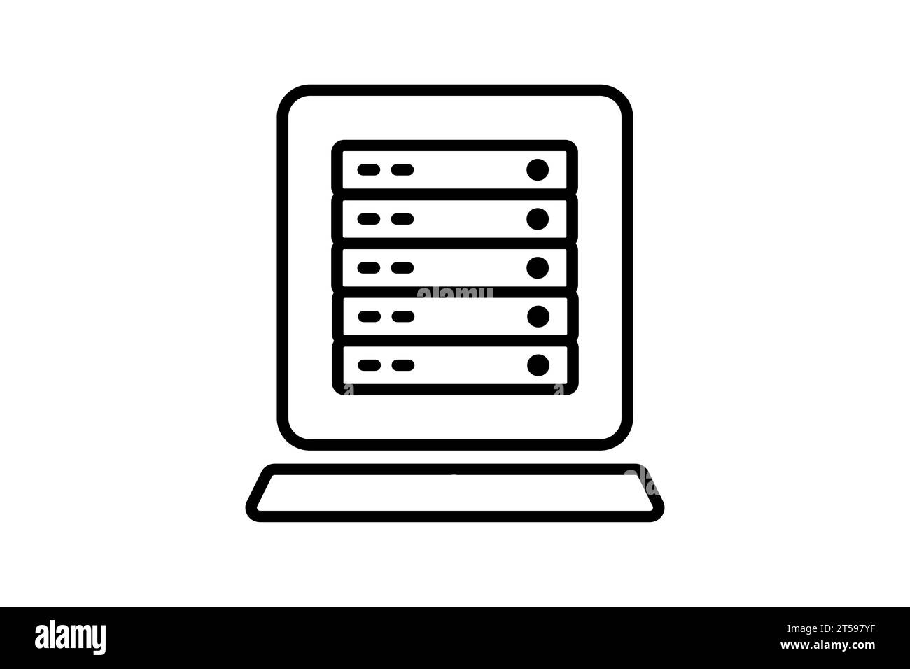 server rack icon. icon related to device, computer technology. line ... server rack icon. icon related to device, computer technology. line ...