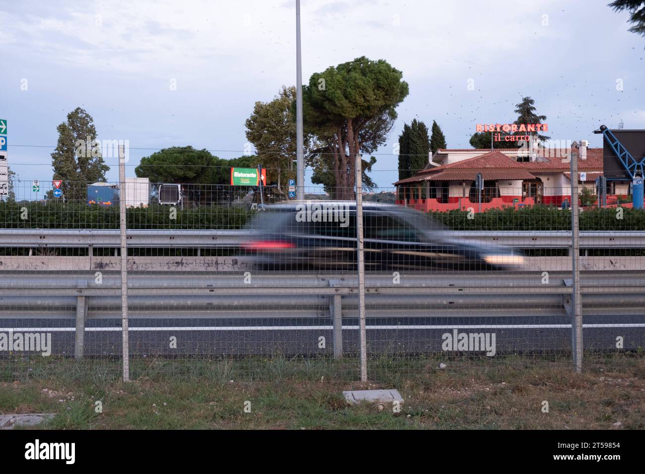 Italienische autobahn hi-res stock photography and images - Alamy