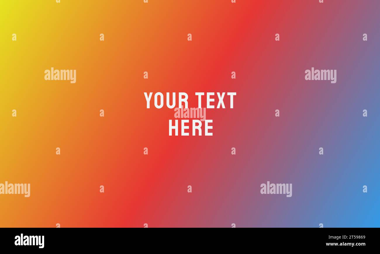 Abstract bright gradient background. Simple illustration graphic design ...