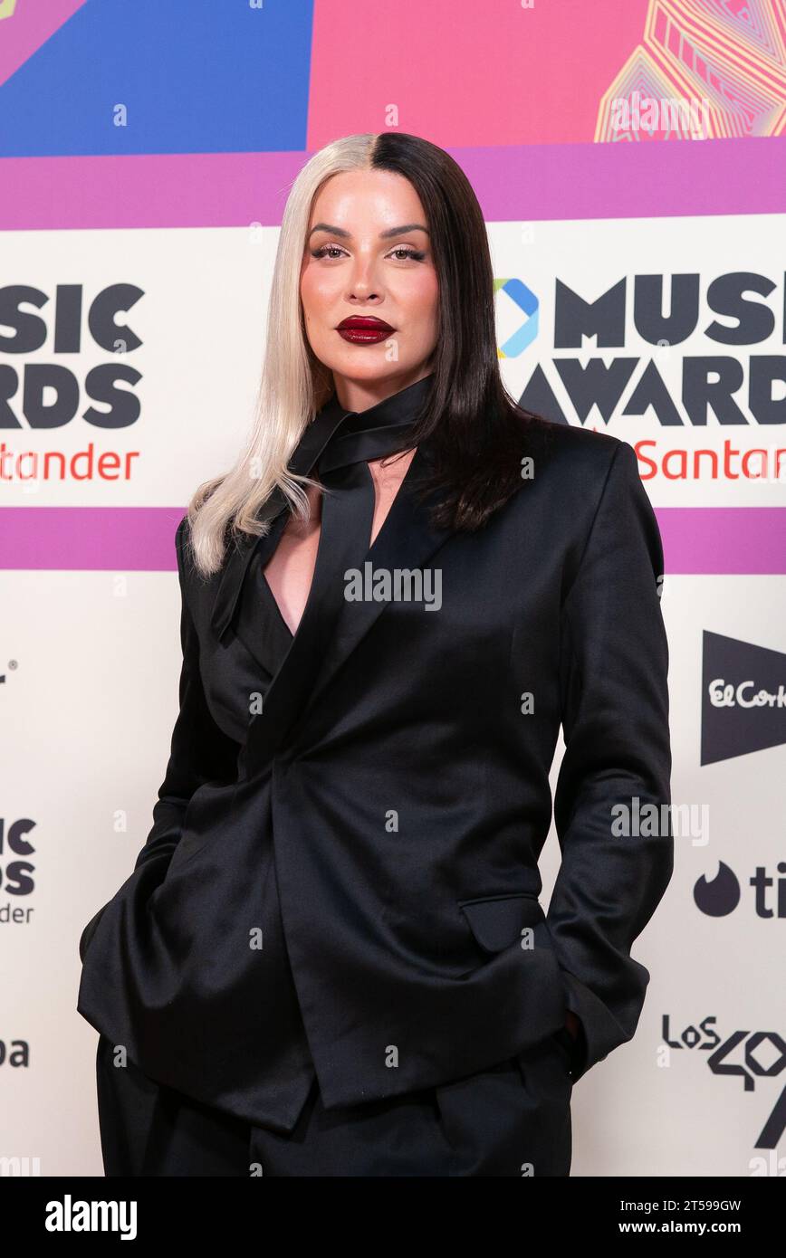 Jadet attends the red carpet at the "LOS40 Music Awards Santander 2023 ...