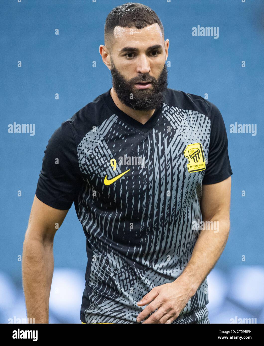 Karim Benzema of Al Ittihad FC during their Match Day 12 of the SAFF ...