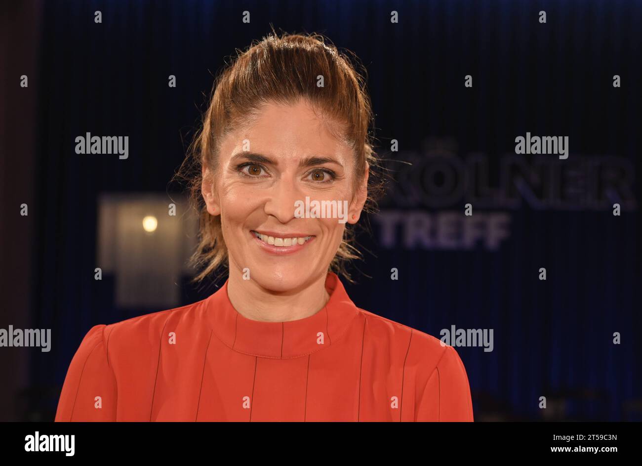 Moderatorin Katty Salie zu Gast in der WDR Talkshow Kölner Treff ...