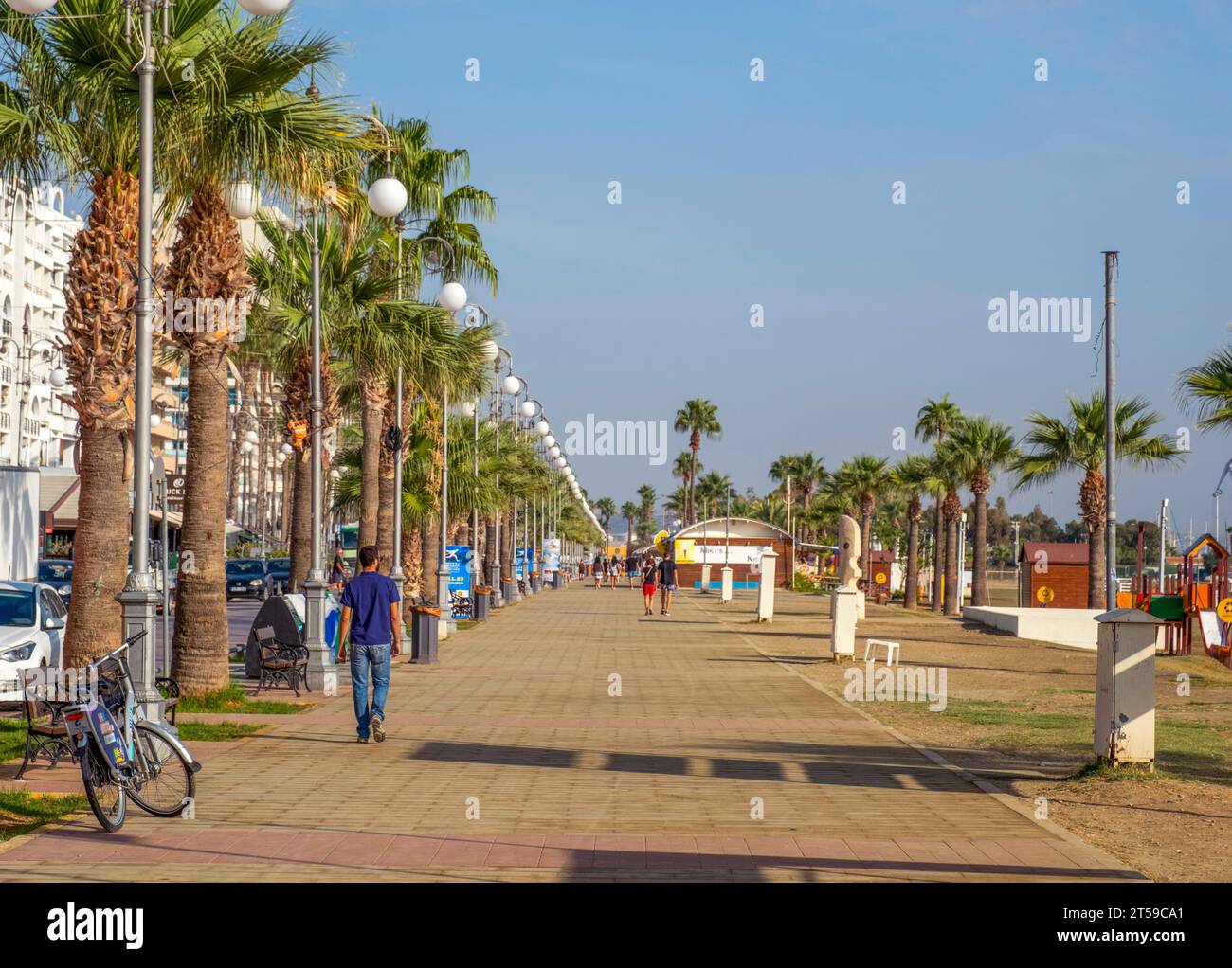 Larnaka promenade hi-res stock photography and images - Alamy
