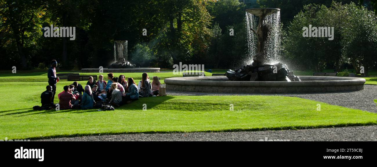 Iveagh Gardens Dublin Stock Photo - Alamy