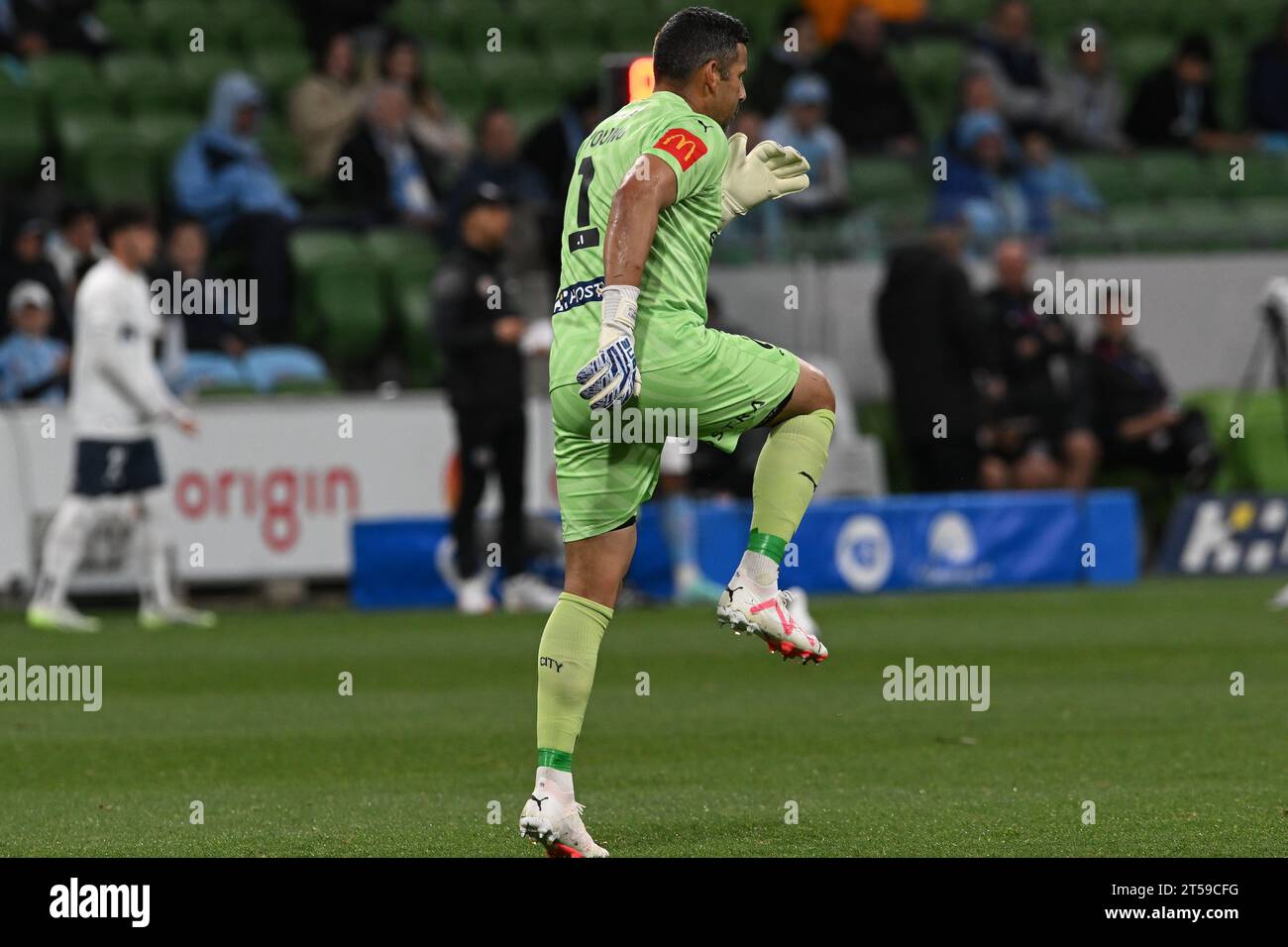 Jamie young goalkeeper aami park hi-res stock photography and images ...
