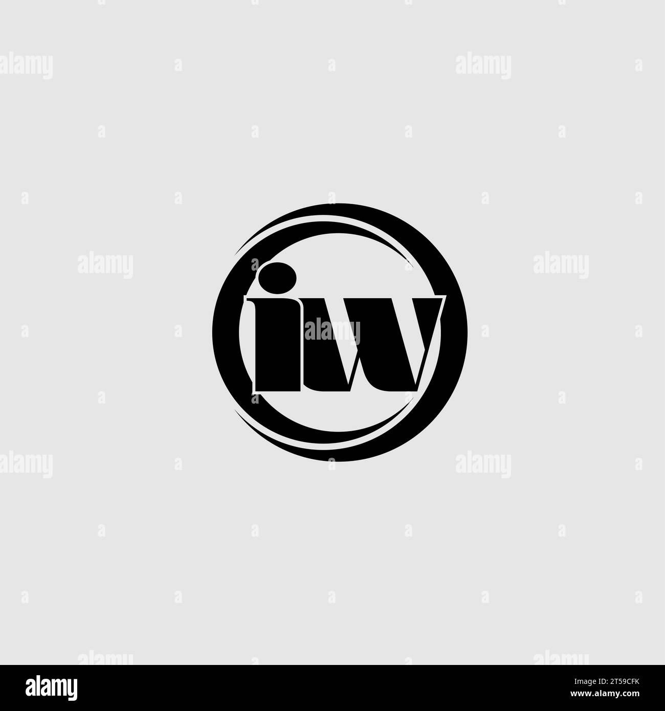 Iw logo Black and White Stock Photos & Images - Alamy