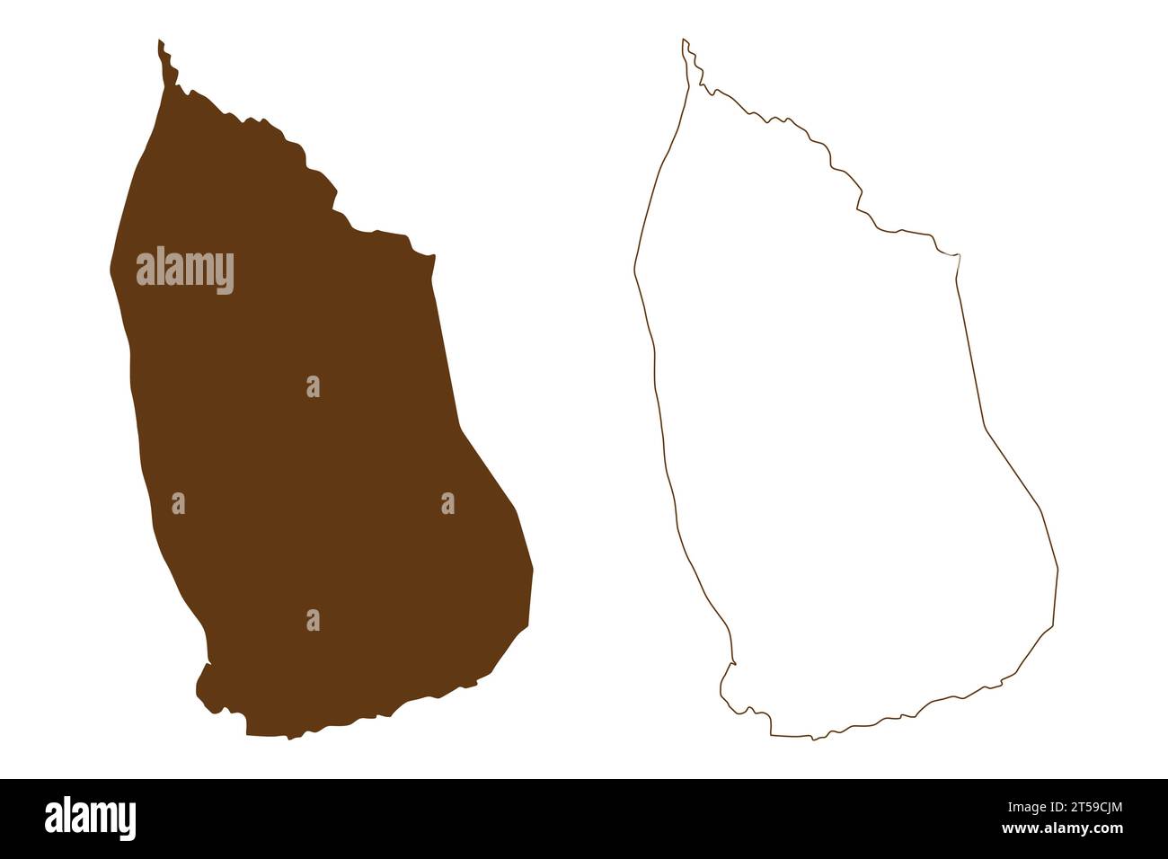 Aboriginal Shire of Pormpuraaw (Commonwealth of Australia, Queensland state) map vector ...