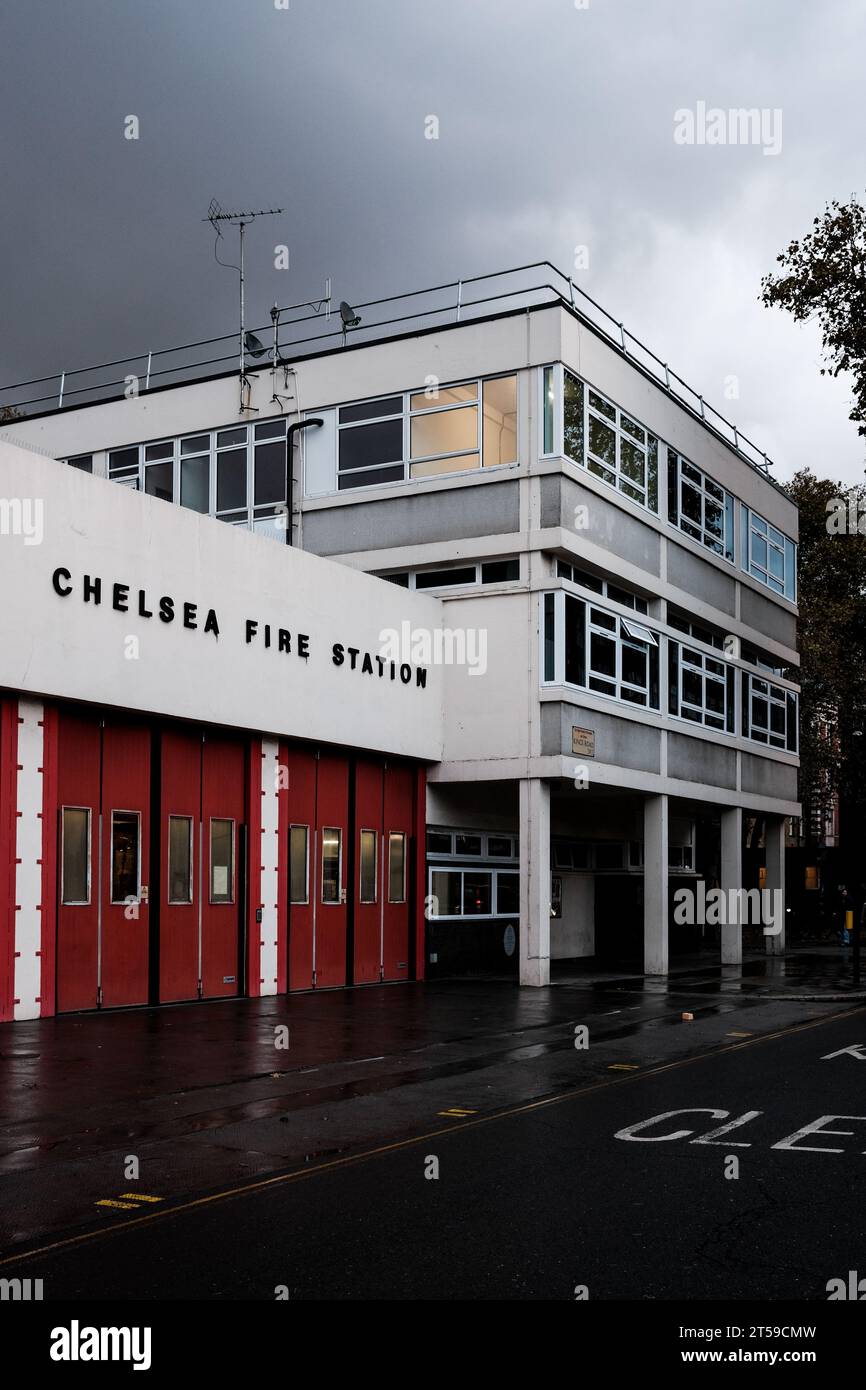 Chelsea Fire Station Stock Photo - Alamy