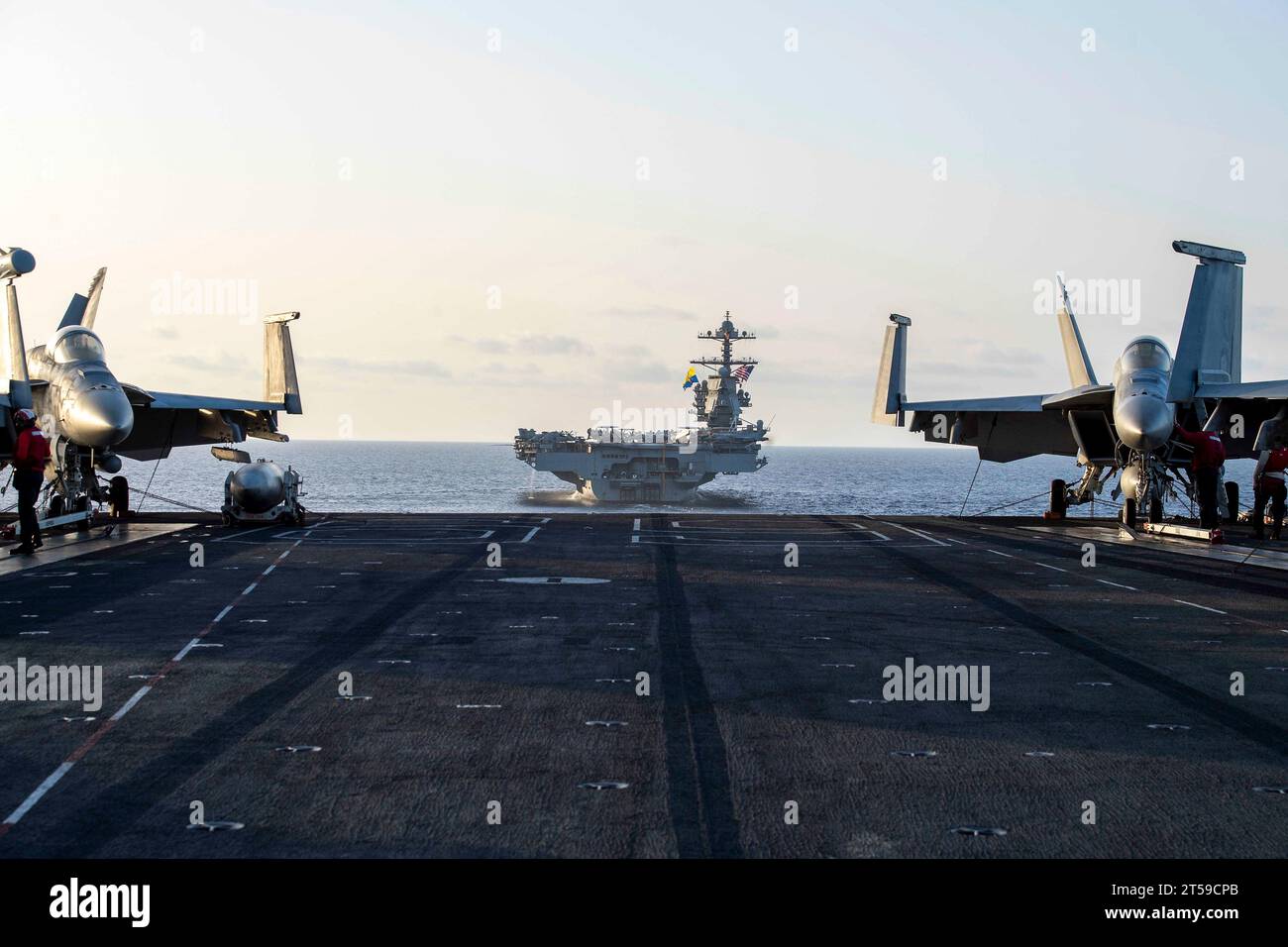 Mediterranean Sea, United States. 03rd Nov, 2023. The U.S. Navy Ford ...