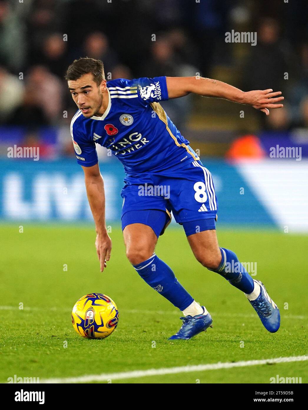 Leicester City's Harry Winks in action during the Sky Bet Championship ...