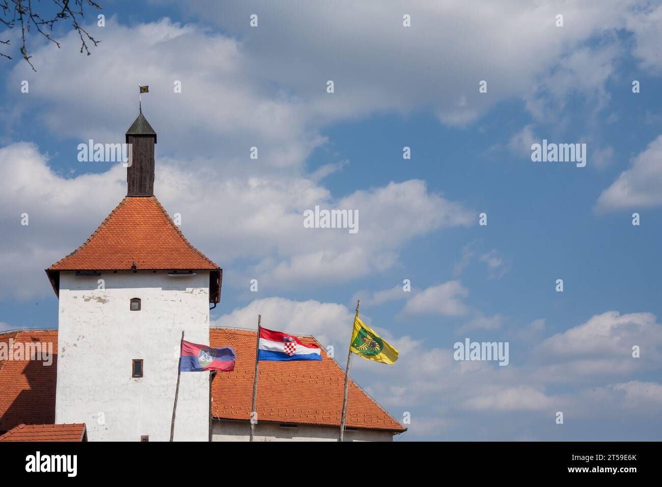 DURDEVEC/CROATIA - 2022-03-27: Old town Durdevac, a hidden gem nestled ...