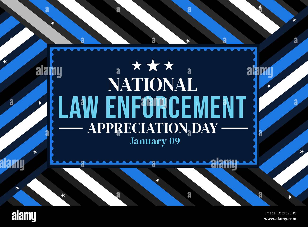 January 9 is observed to celebrate law enforcement appreciation day in ...