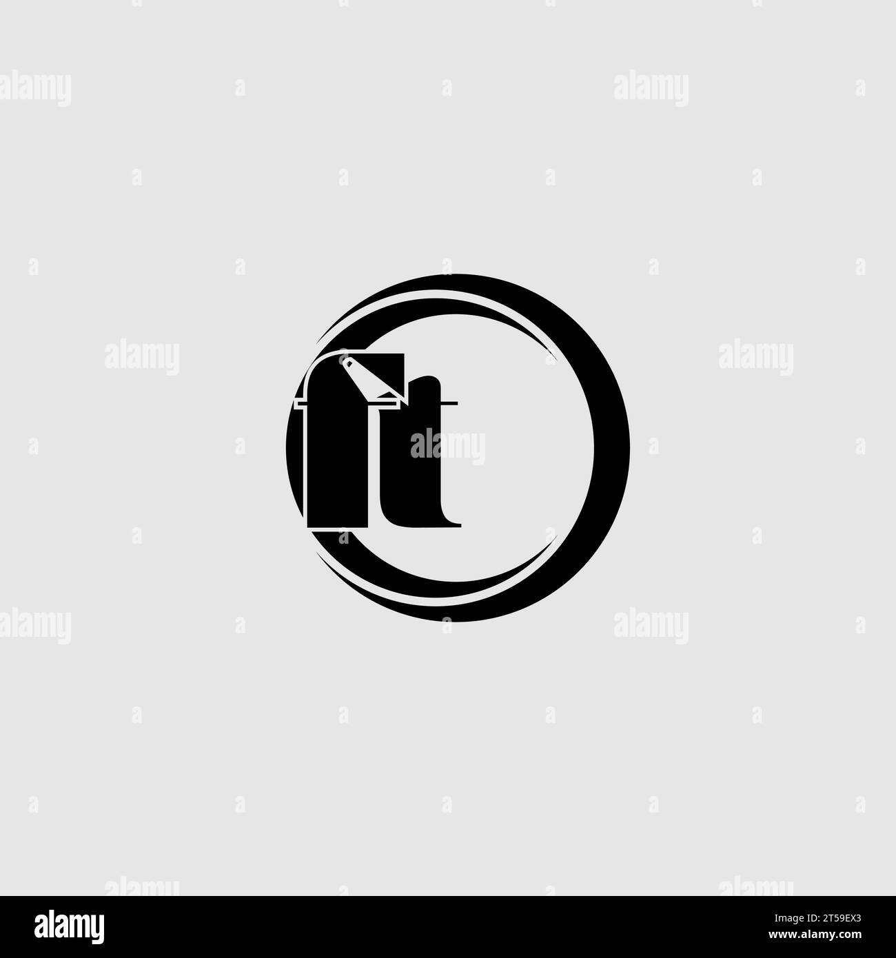 Ft clean logo Stock Vector Images - Alamy