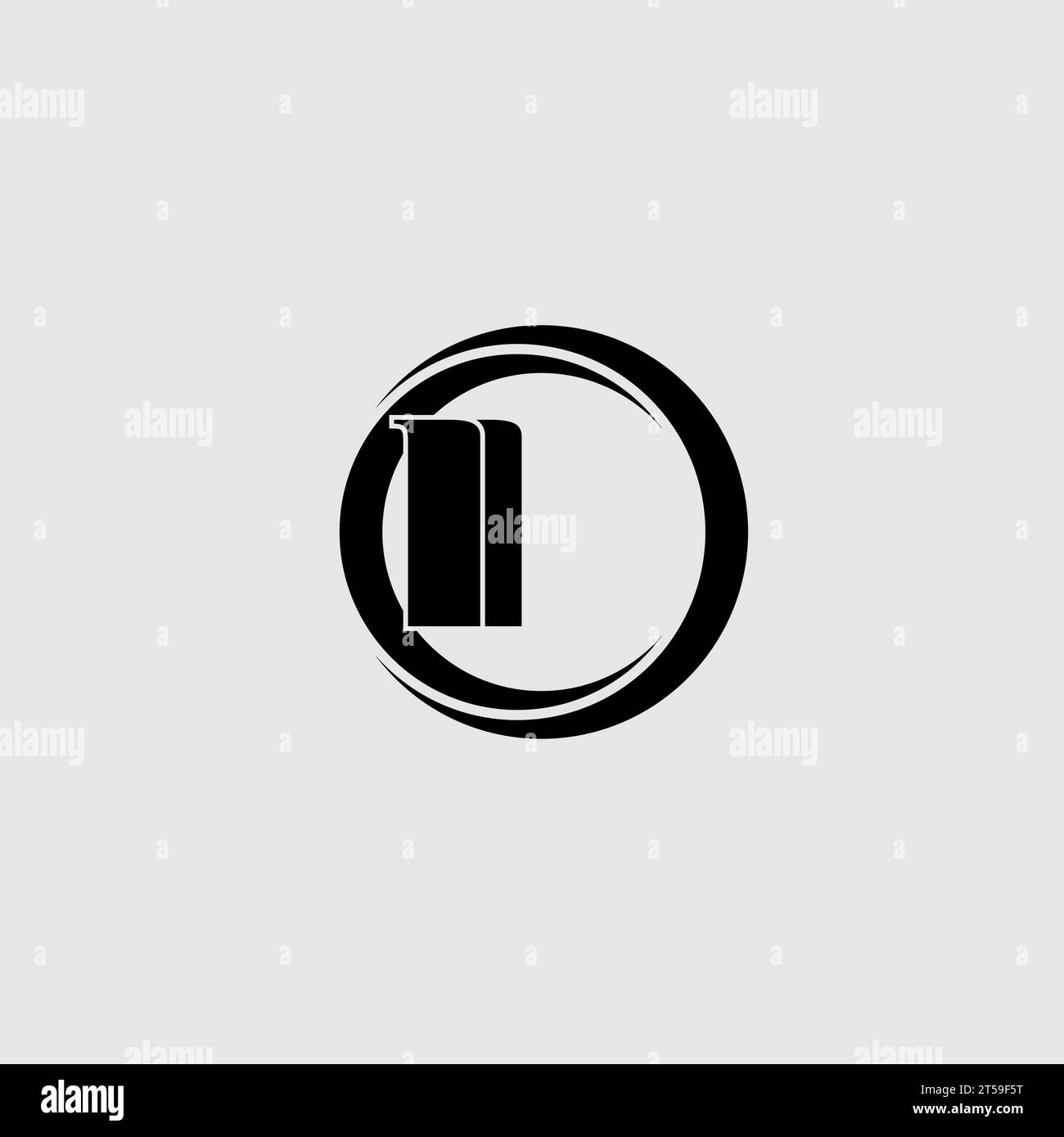 Ll logo vector vectors circle Stock Vector Images - Alamy