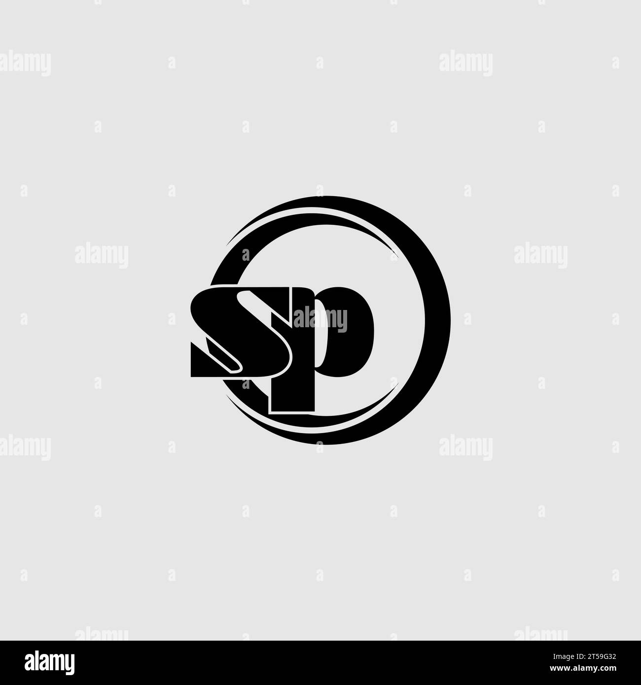 Sp font vector vectors Black and White Stock Photos & Images - Alamy