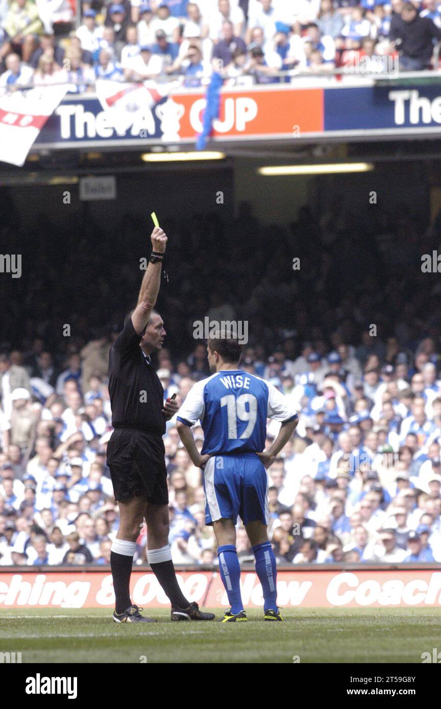 Football pitch referee red card hi-res stock photography and images - Alamy