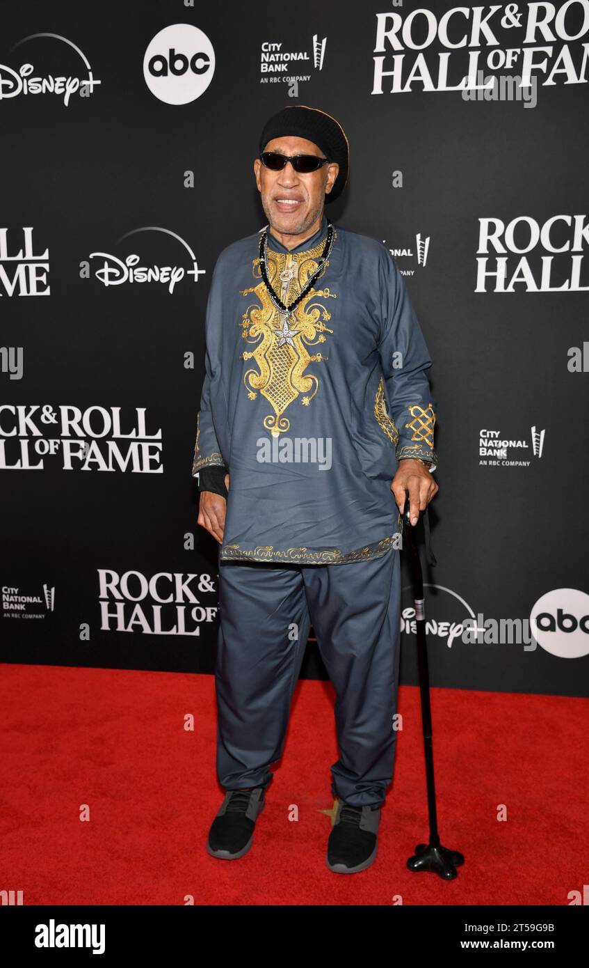 DJ Kool Herc arrives at the Rock & Roll Hall of Fame Induction Ceremony ...