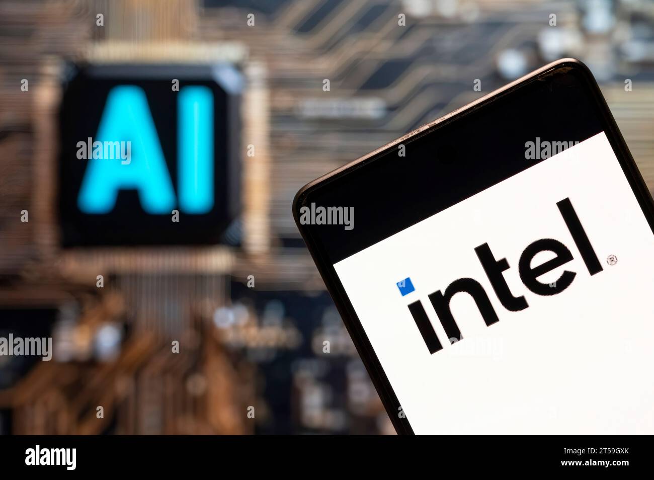 Intel corporation symbol hi-res stock photography and images - Alamy