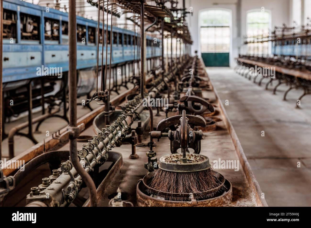 Historical Industrial complex Tzivre Silk Factory in Soufli Evros ...