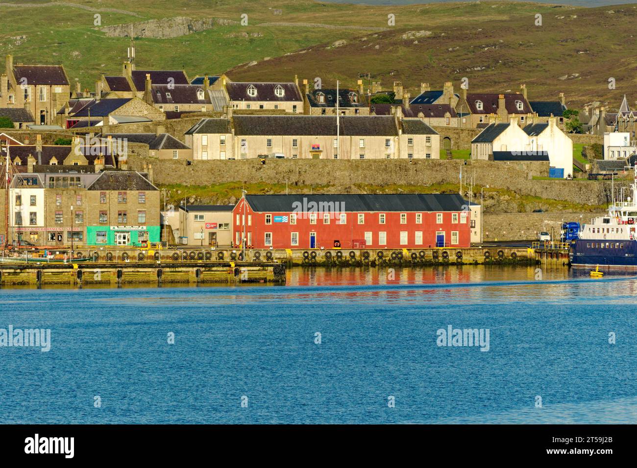 INVERGORDON, SCOTLAND - September 4, 2023: Invergordon is a town in ...