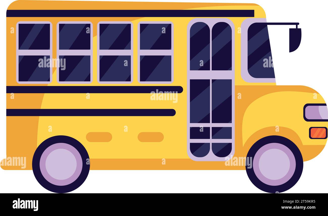 school bus side view Stock Vector Image & Art - Alamy