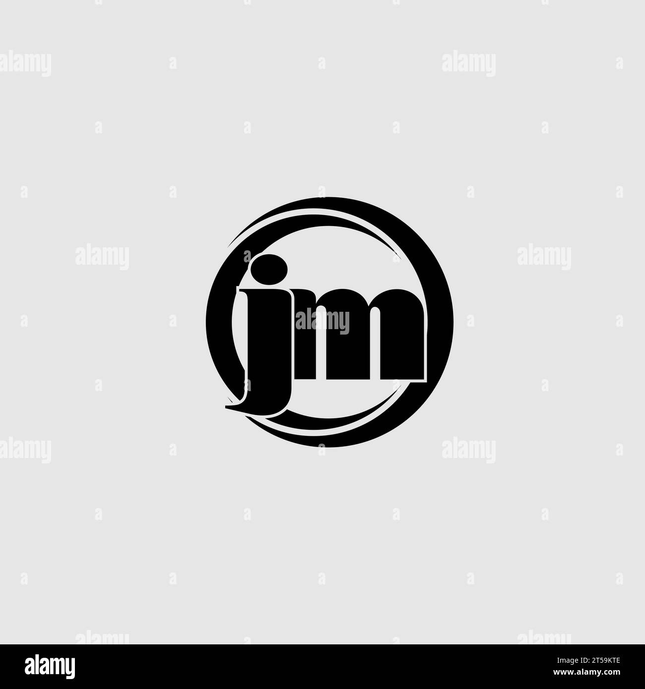 Jm logo vectors Black and White Stock Photos & Images - Alamy
