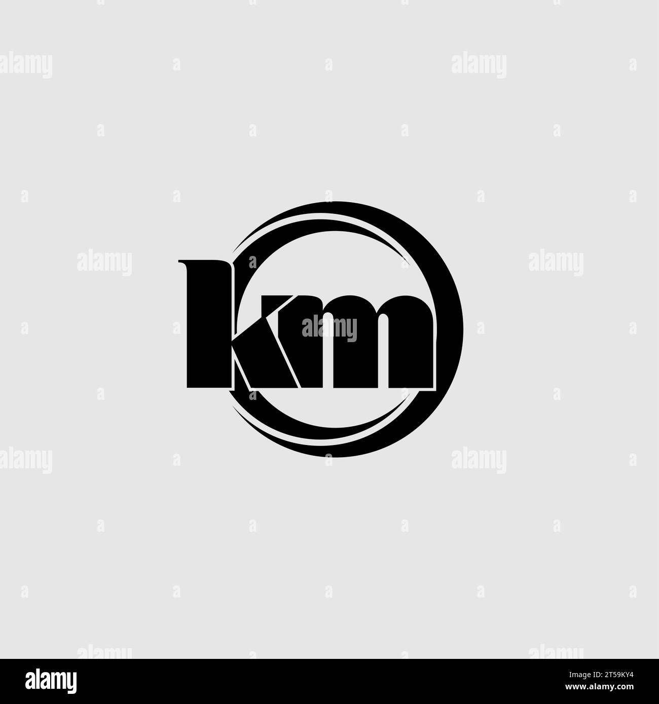 Km icons Black and White Stock Photos & Images - Alamy