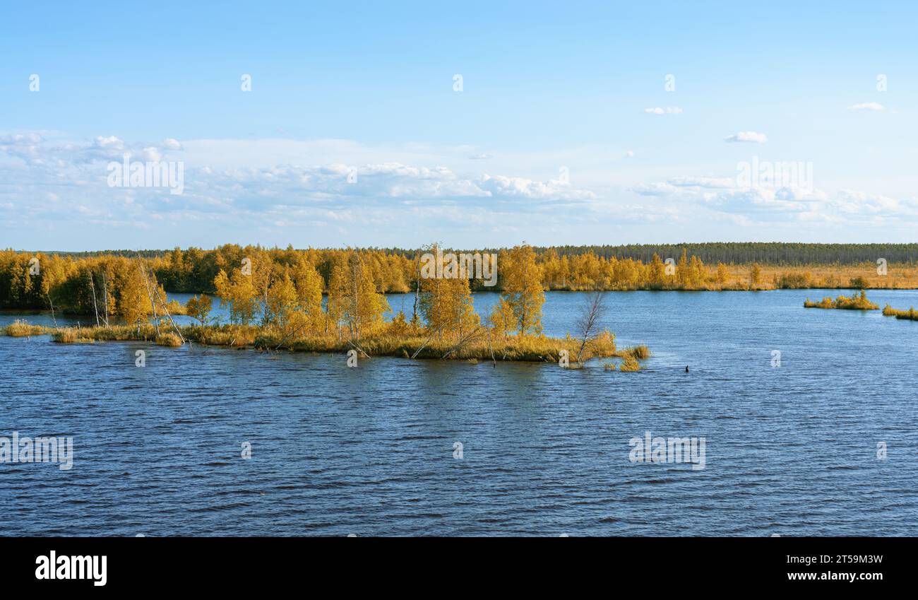 Water landscapes of Lake Onega Stock Photo - Alamy